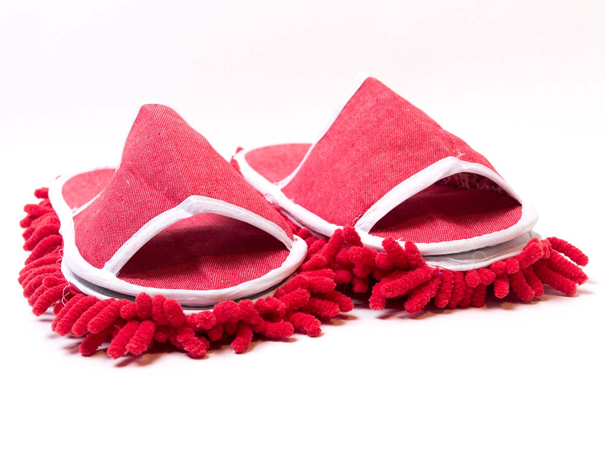 Sweeping Slippers | Sweeping Microfiber Dust Slippers - CoolGift
