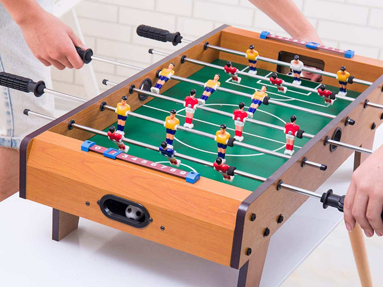 Mini Tafelvoetbal (18 spelers) | Desk Table Football Kopen - CoolGift