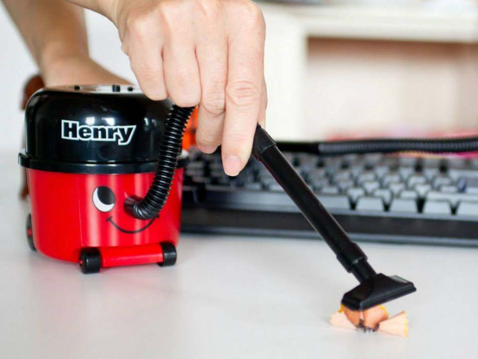 Aspirateur de Bureau | Hetty Henry Desktop Vacuum Cleaner - CoolGift